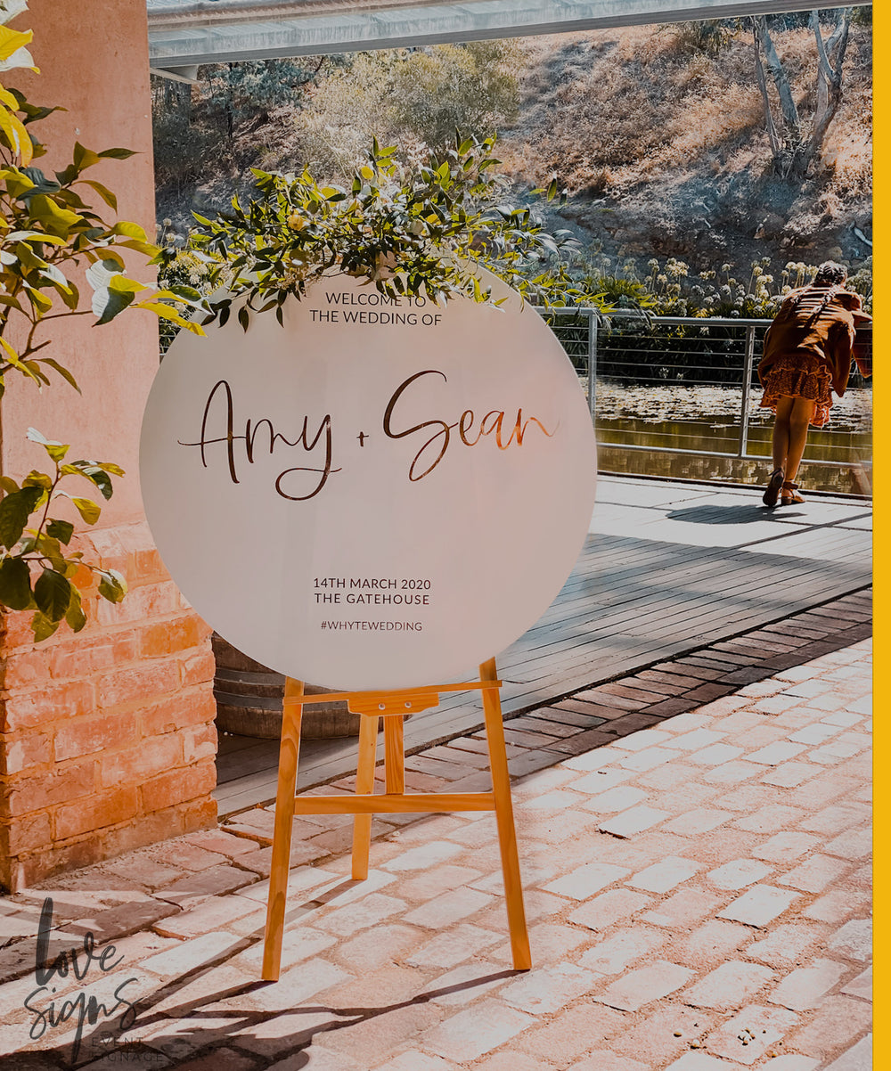 Love Signs Event Signage