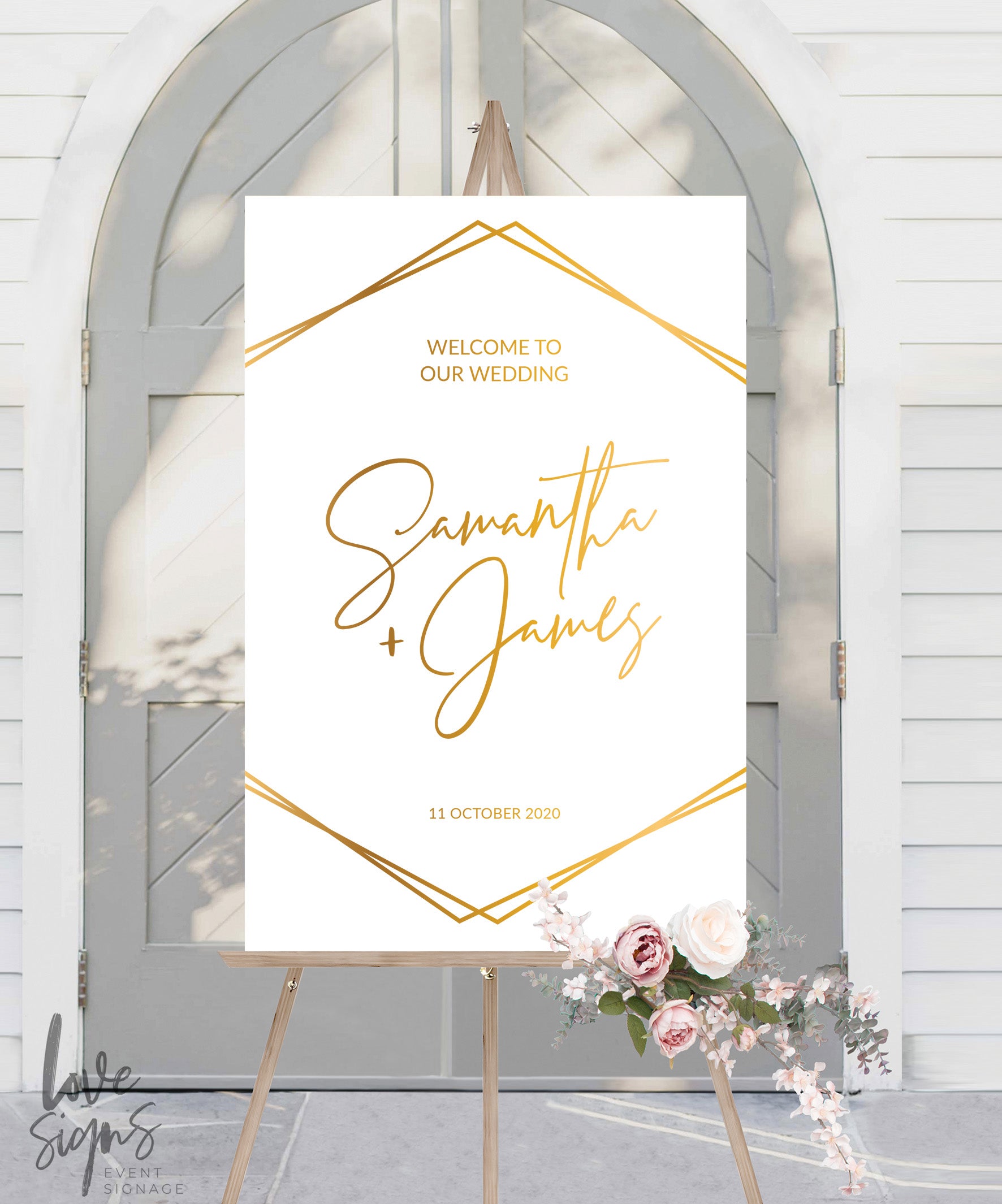 Wedding welcome signage 60 photos - Astyledwedding.com